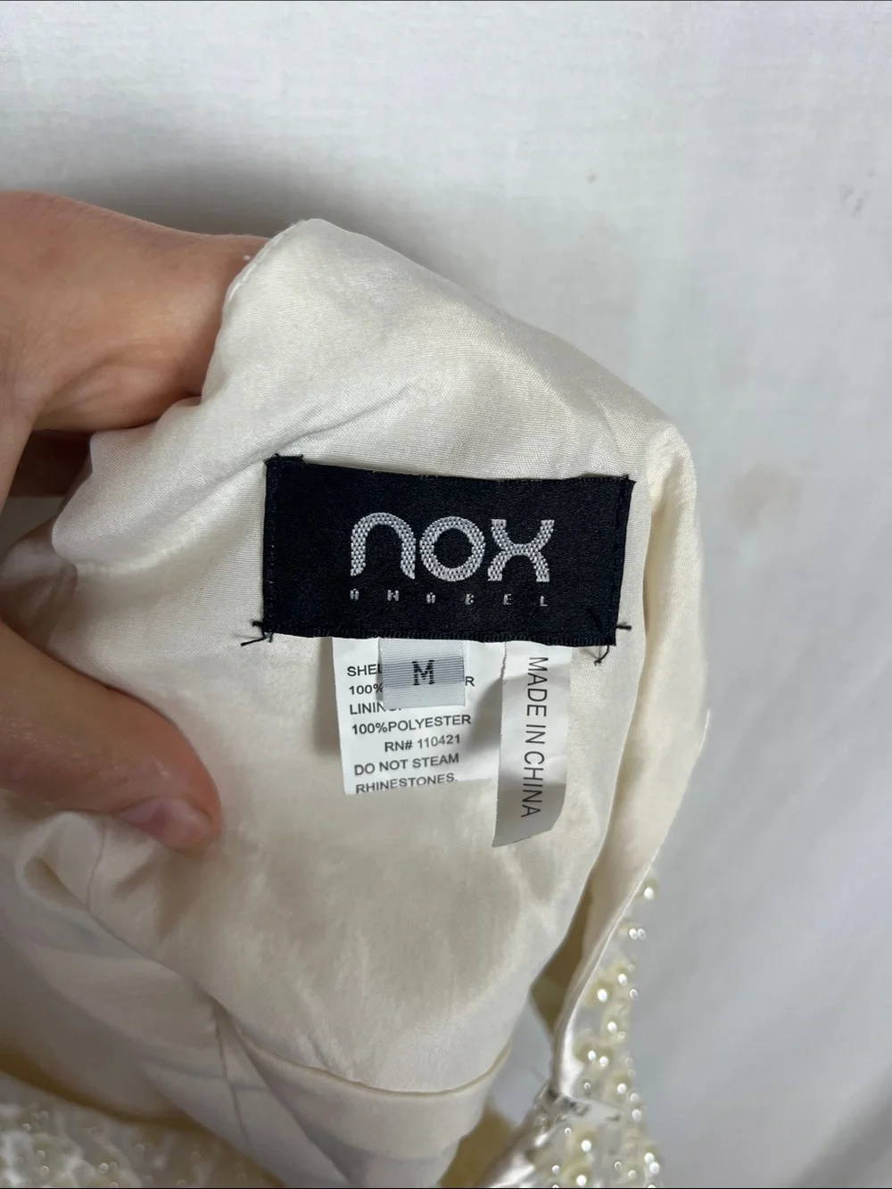 Nox Anabel | Dresses | Nwt Nox Anabel Black And White Beaded Two Piece ...